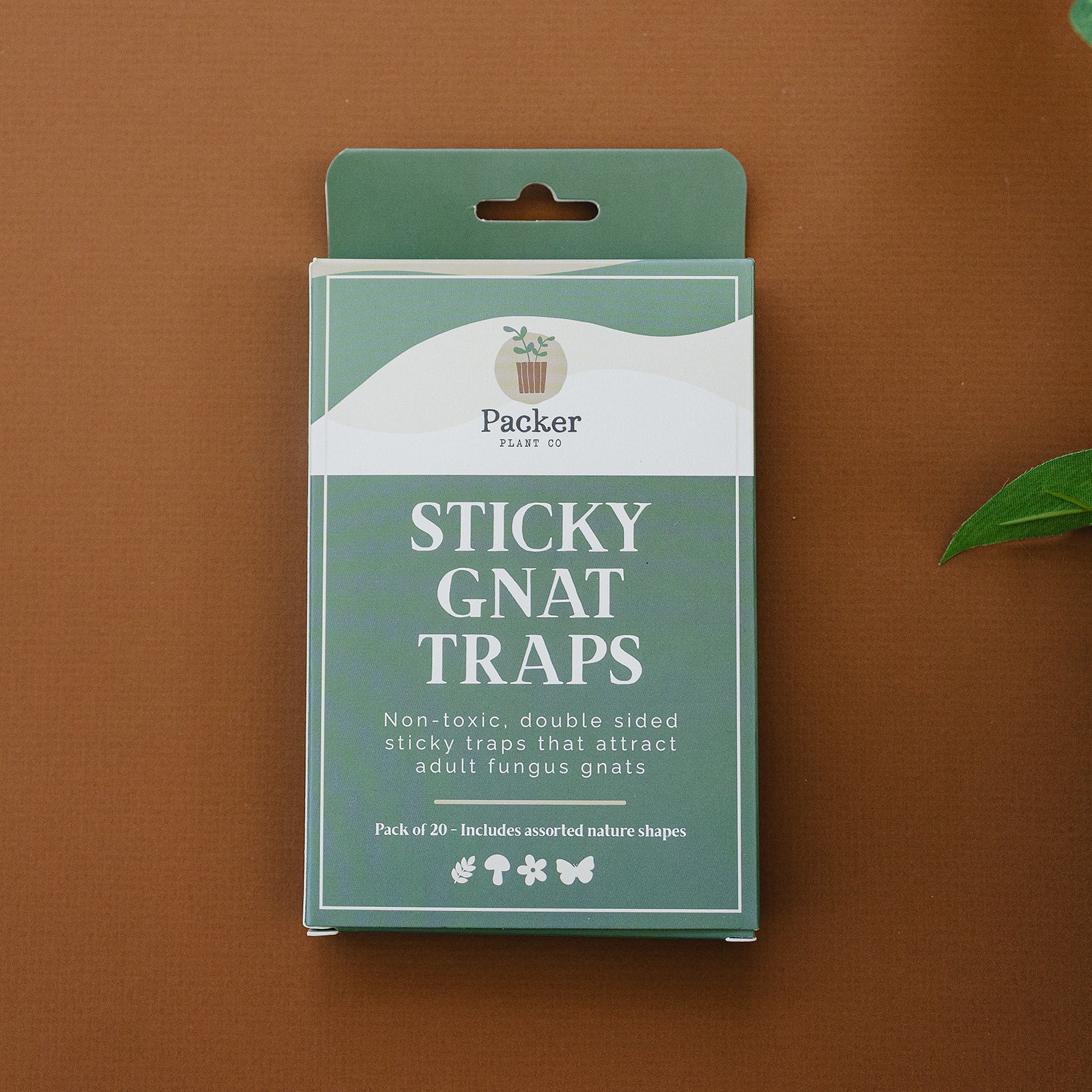 Sticky Gnat Traps (20 ct) | Nature Shapes – Packer Plant Co